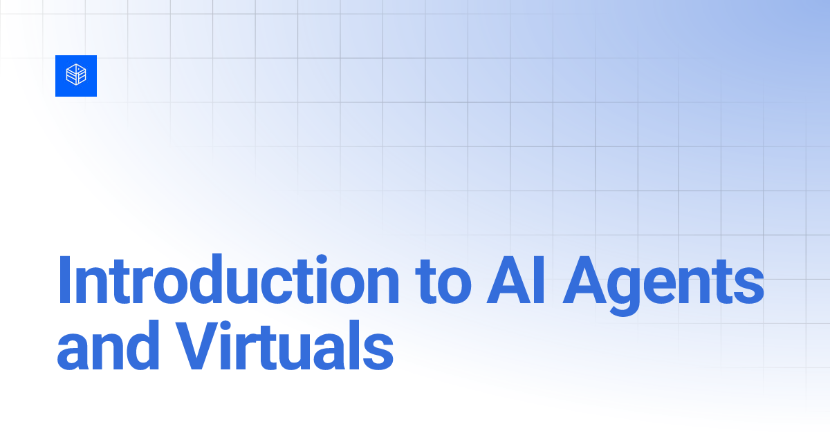 Introduction to AI Agents and Virtuals | Polytrader