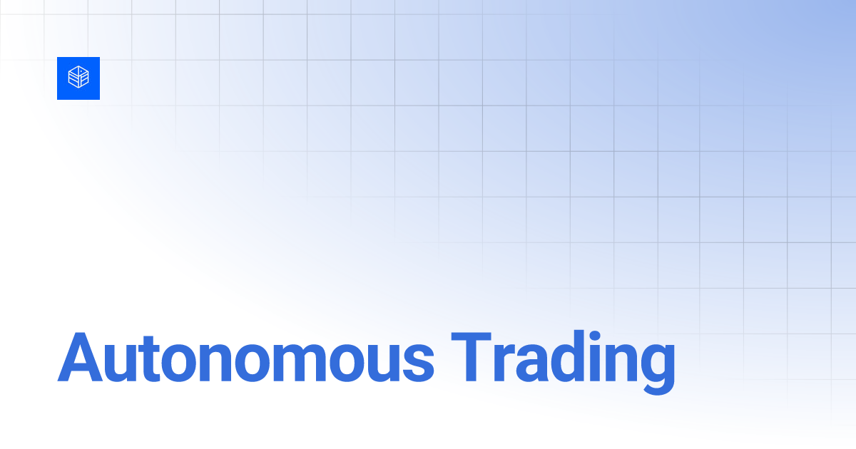 Autonomous Trading | Polytrader
